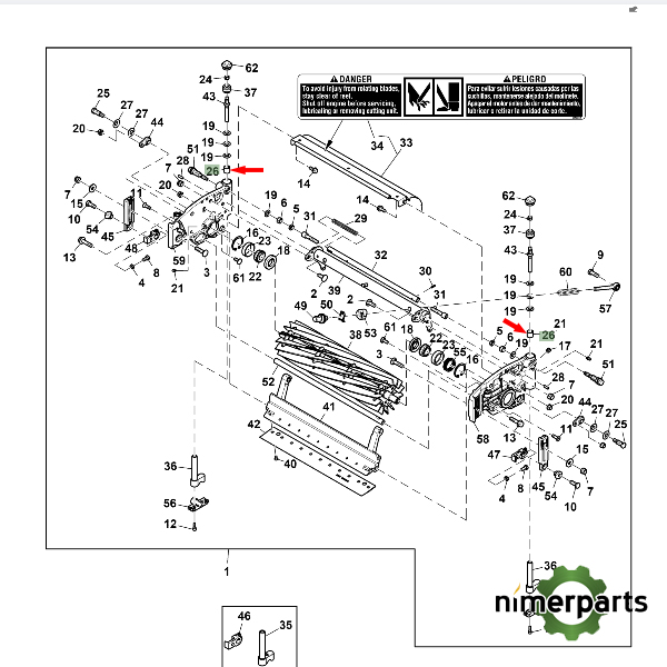 MT74 - JOHN DEERE CASQUILLO - Nimerparts - Spare parts John Deere