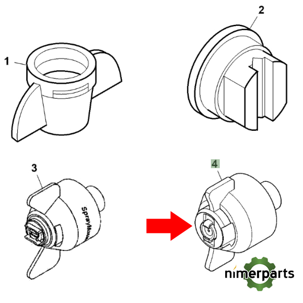 PS310 - TOBERA JOHN DEERE - Nimerparts - Repuestos Agrícolas y Golf ...