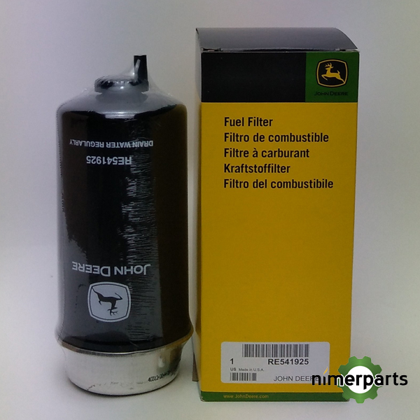 RE541925 - Main fuel filter 6140R -6150R Original John Deere. - Nimerparts