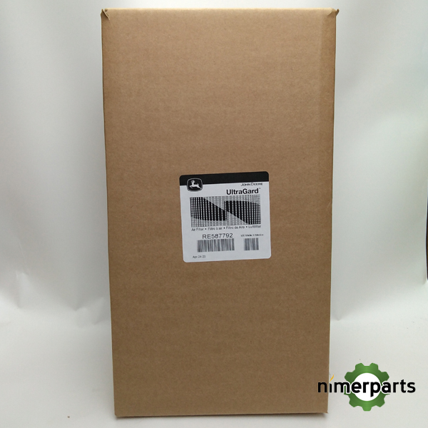 RE587792 - INTERIOR AIR FILTER 8000R original John Deere - Nimerparts