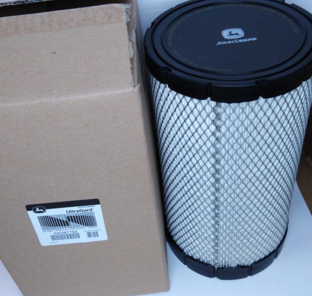 RE587792 - INTERIOR AIR FILTER 8000R original John Deere - Nimerparts
