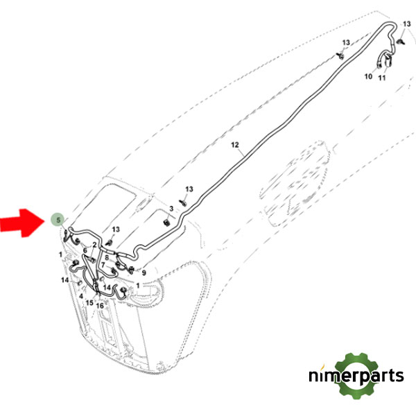 57M8921 - CAJA DE CONECTORES ELEC. JOHN DEERE - Nimerparts - Repuestos ...