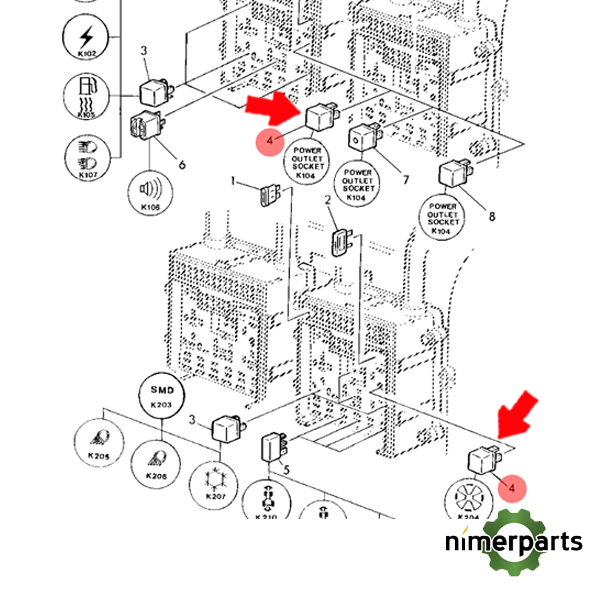 AL207376 - AIR RELEY 6000 - Nimerparts - Spare parts John Deere
