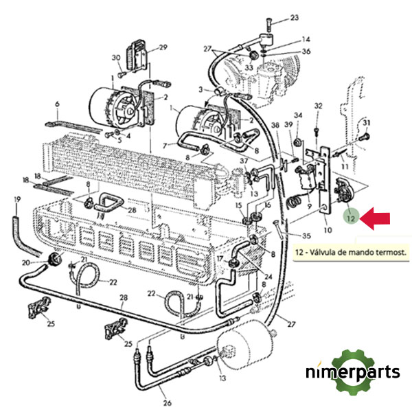 AL222640 - GRIFO CALEFACCIÓN JOHN DEERE - Nimerparts - Repuestos ...