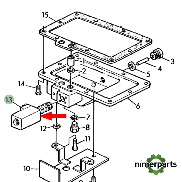 AL58788 - ELECTROVÁLVULA TDM S50 ORGINAL JOHN DEERE - Nimerparts ...