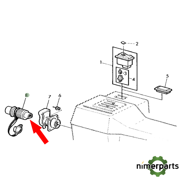 AL68707 - CLAVIJA 3 POLOS JOHN DEERE - Nimerparts - Repuestos Agrícolas ...