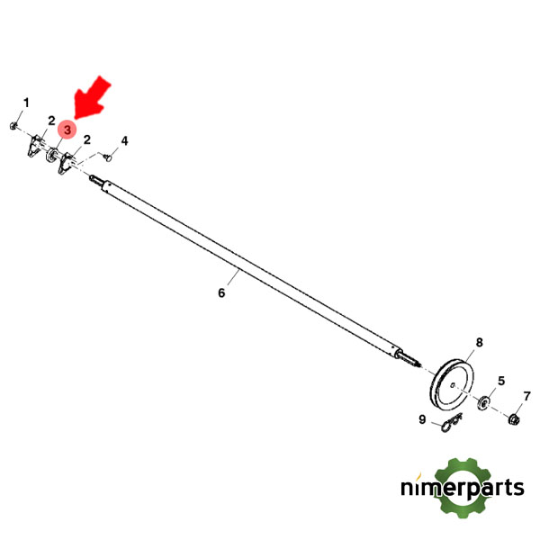 AN102010 - RODAMIENTO CORTE ORIGINAL JOHN DEERE - Nimerparts ...