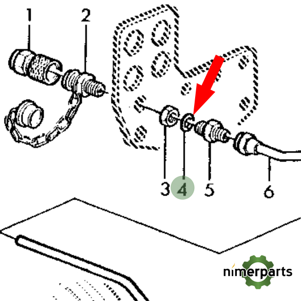 L41526 - John Deere Toric Ring - Nimerparts - Spare parts John Deere