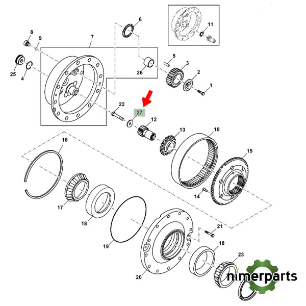 R290002 - Landlary Reductor Screw - Nimerparts