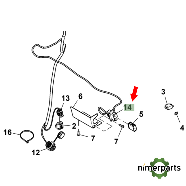 R78069 - CLAVIJA ORIGINAL JOHN DEERE - Nimerparts - Repuestos Agrícolas ...