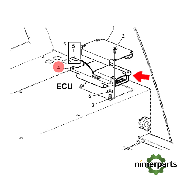 RE532628 - CENTRALITA / CONTROLADORA ELÉCTRONICA DEL MOTOR (ECU ...