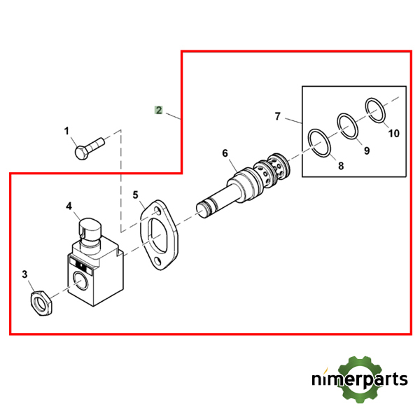 RE54872 - ELECTROVALVULA TDM 6 7000 JOHN DEERE - Nimerparts - Repuestos ...
