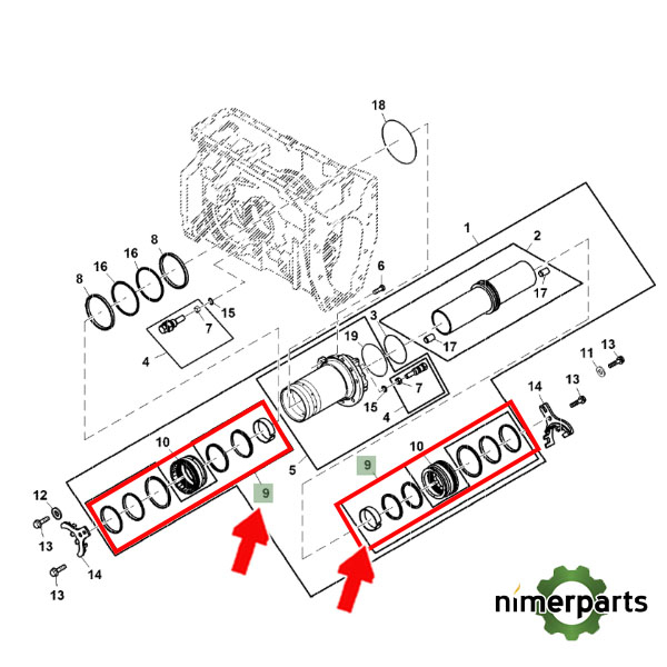 RE567107 - Retan - Nimerparts - Spare parts John Deere