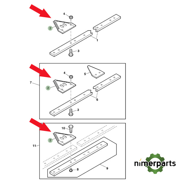 Z93078 - John Deere Waterfall section. - Nimerparts - Spare parts John ...