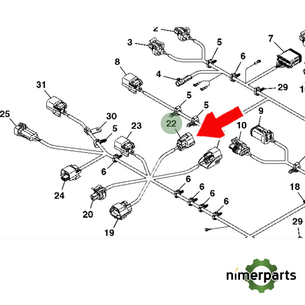 57M8568 - Connect sealant. Elec. John Deere - Nimerparts - Spare parts ...
