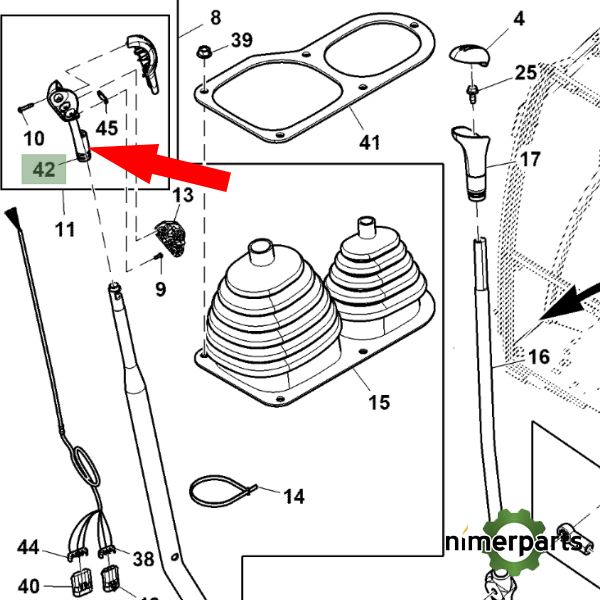 AL177952 - ASA John Deere - Nimerparts - Spare parts John Deere