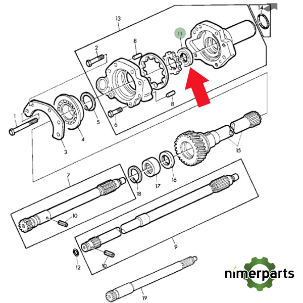 AL28870 - RETEN PRIMARIO S40 50 ORIGINAL JOHN DEERE - Nimerparts ...