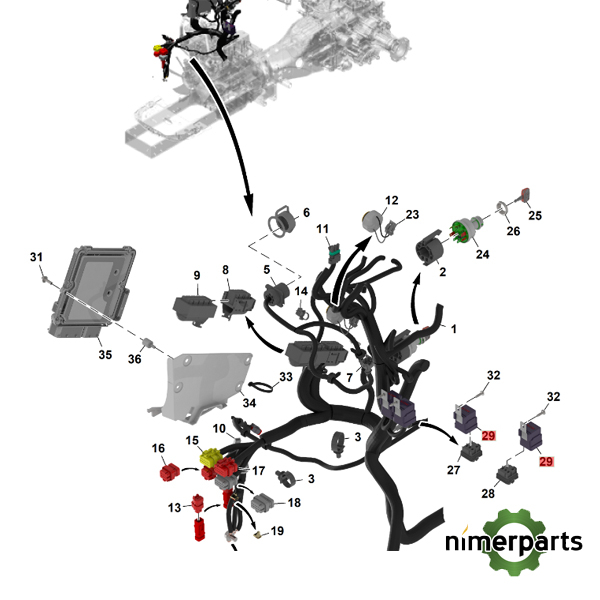 AM123716 - BOHN DEERE REPE - Nimerparts - Spare parts John Deere