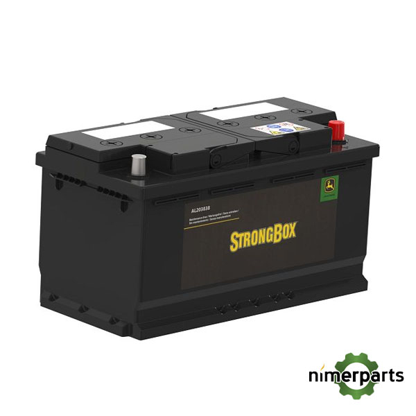 AL203838 - BATTERY 88 AH Strongbox Original John Deere - Nimerparts ...