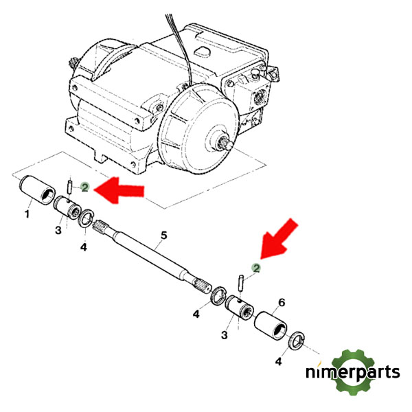 H131754 - BULON MANGUITO REDUCTOR CTS JOHN DEERE - Nimerparts ...