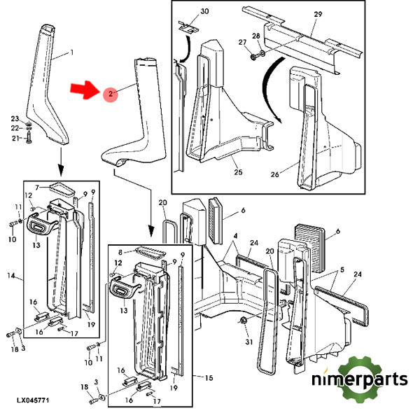 AL158199 - Nimerparts - Spare parts John Deere