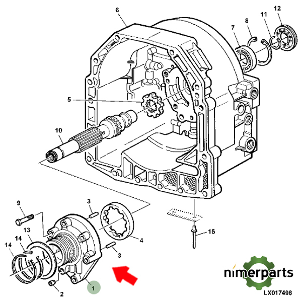 AL166744 - Nimerparts - Spare parts John Deere