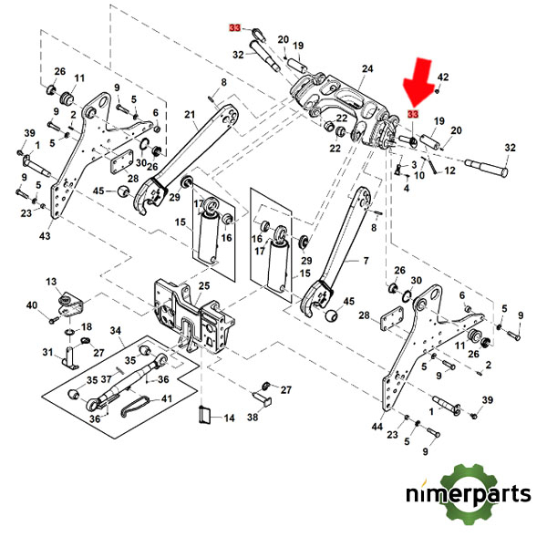 AL223000 - Nimerparts - Spare parts John Deere