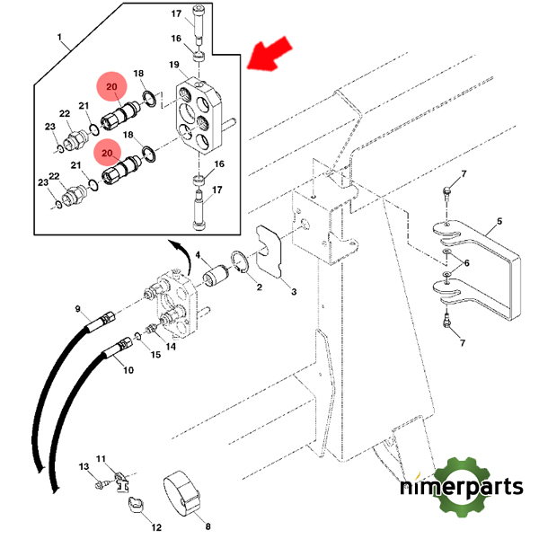 AXE60986 - Nimerparts - Spare parts John Deere