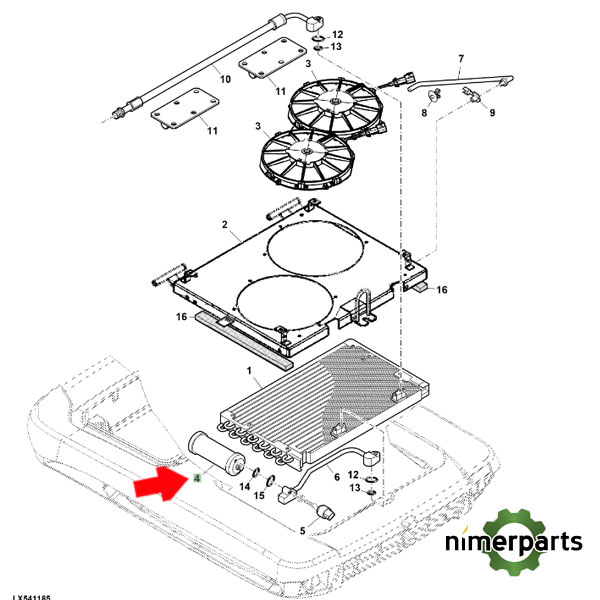 ER380910 - Nimerparts - Spare parts John Deere