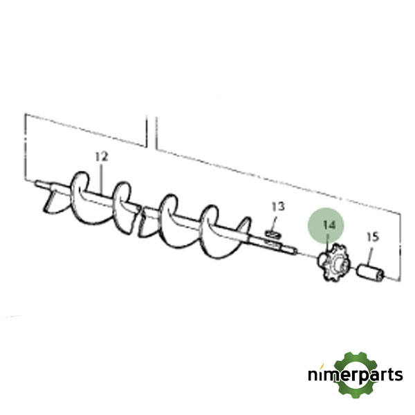H133143 - Nimerparts - Spare parts John Deere