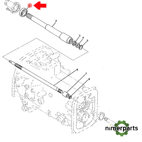 JD7147 - RODAMIENTOS DE BOLAS CILÍNDRICOS DE UNA HILERA JOHN DEERE ...