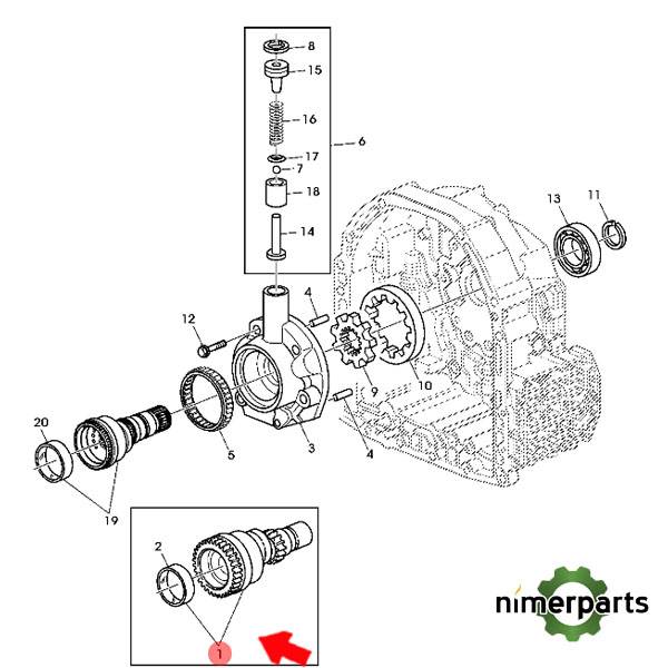 RE162140 - Nimerparts - Spare parts John Deere