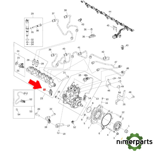 RE549752 - Nimerparts - Spare parts John Deere