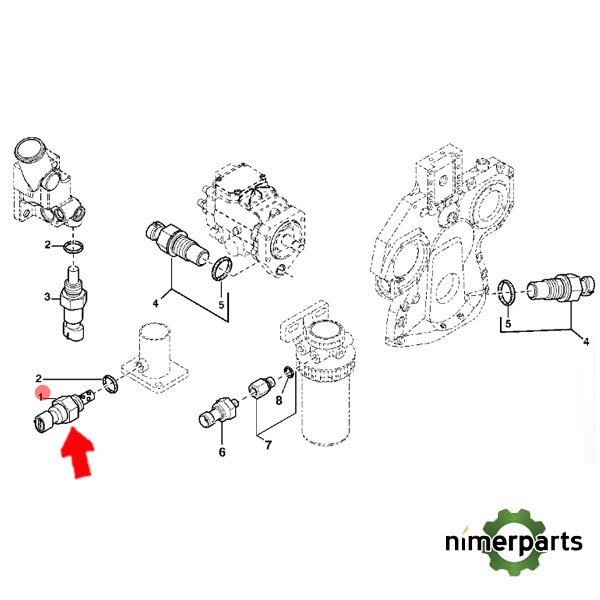 RE61812 - SENSOR DE TEMPERATURA DEL AIRE ORIGINAL JOHN DEERE ...