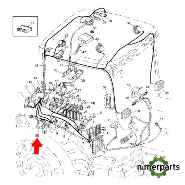 RE67645 - Nimerparts - Spare parts John Deere