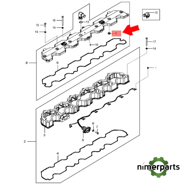 R504093 - Nimerparts - Spare parts John Deere