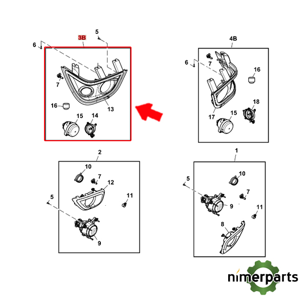 AL236386 - Nimerparts - Spare parts John Deere