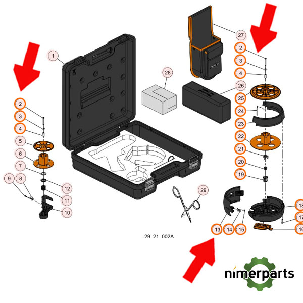 29133153 - CINTURON TINTER 200M FIXION 2 PELLENC - Nimerparts - Spare ...