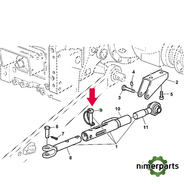 JXAL201043 - Nimerparts - Spare parts John Deere