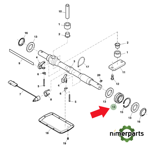 JXAT128773 - Nimerparts - Spare parts John Deere