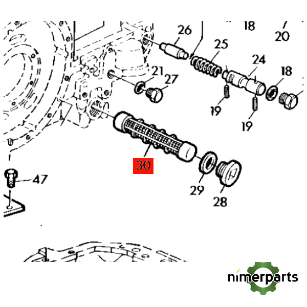 JXR53169 - Nimerparts - Spare parts John Deere