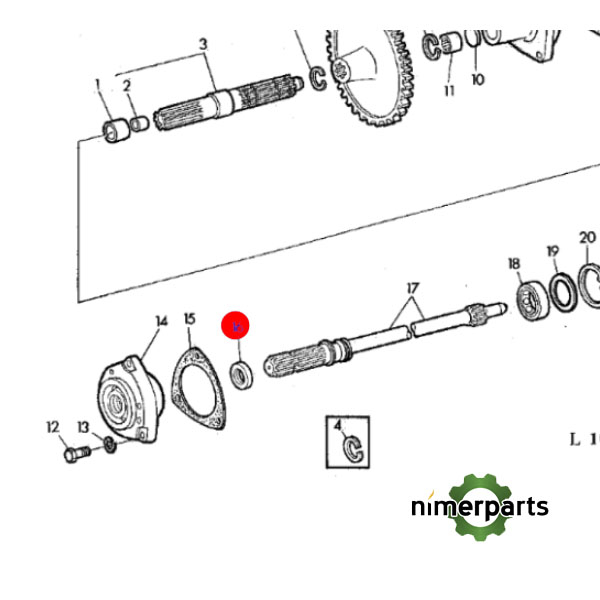 JX48M7038 - Nimerparts - Spare parts John Deere
