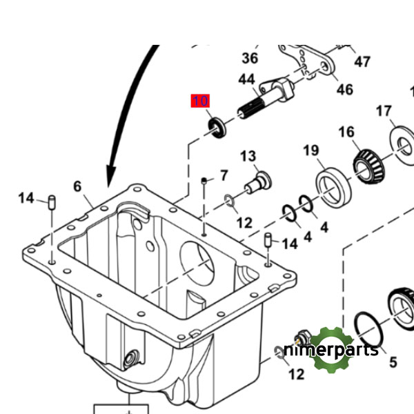 JXAT12820 - Nimerparts - Spare parts John Deere
