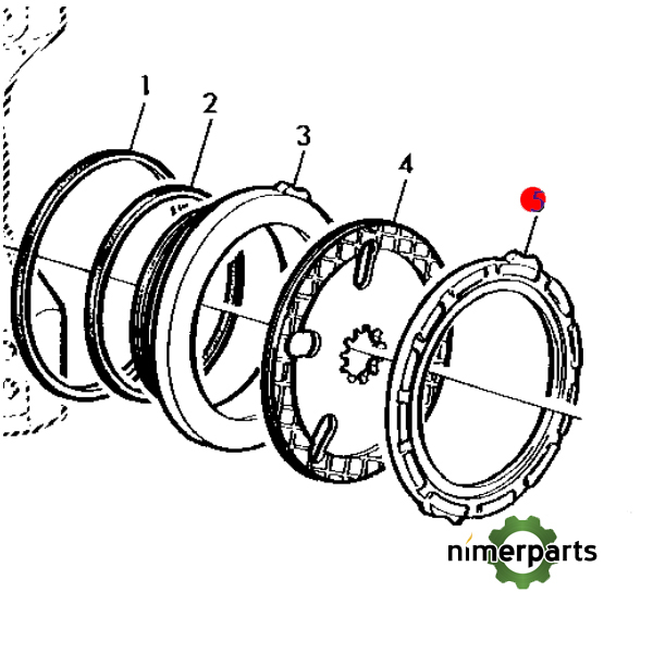 JXR333929 - Nimerparts - Spare parts John Deere