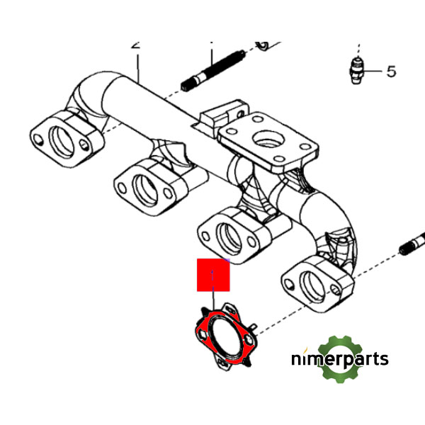 JXR544294 - JUNTA alternative by JOHN DEERE - Nimerparts - Repuestos ...