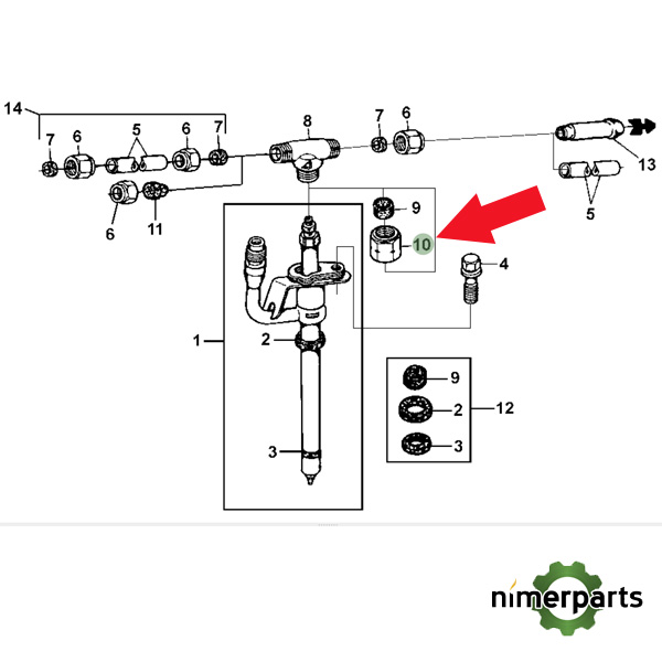 JXR79604 - Nimerparts - Spare parts John Deere